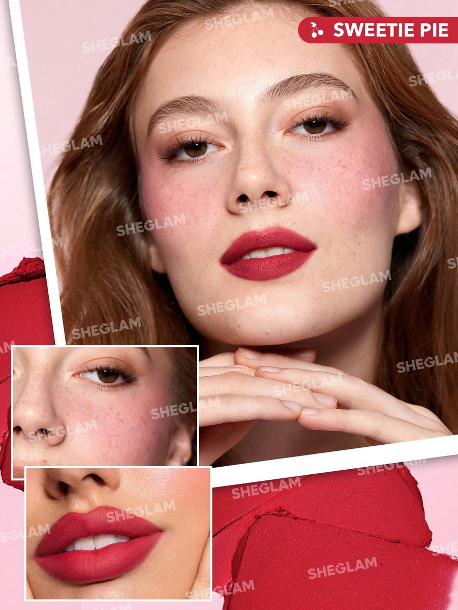 Sheglam - Very Cherry Cheek & Lip Cream Stack - Pink – Cosmetic Holic