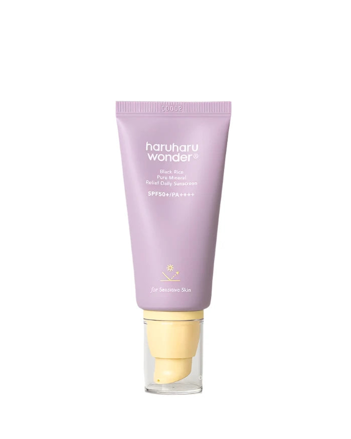 Haruharu Wonder - Black Rice Pure Mineral Relief Daily Sunscreen SPF 5 ...
