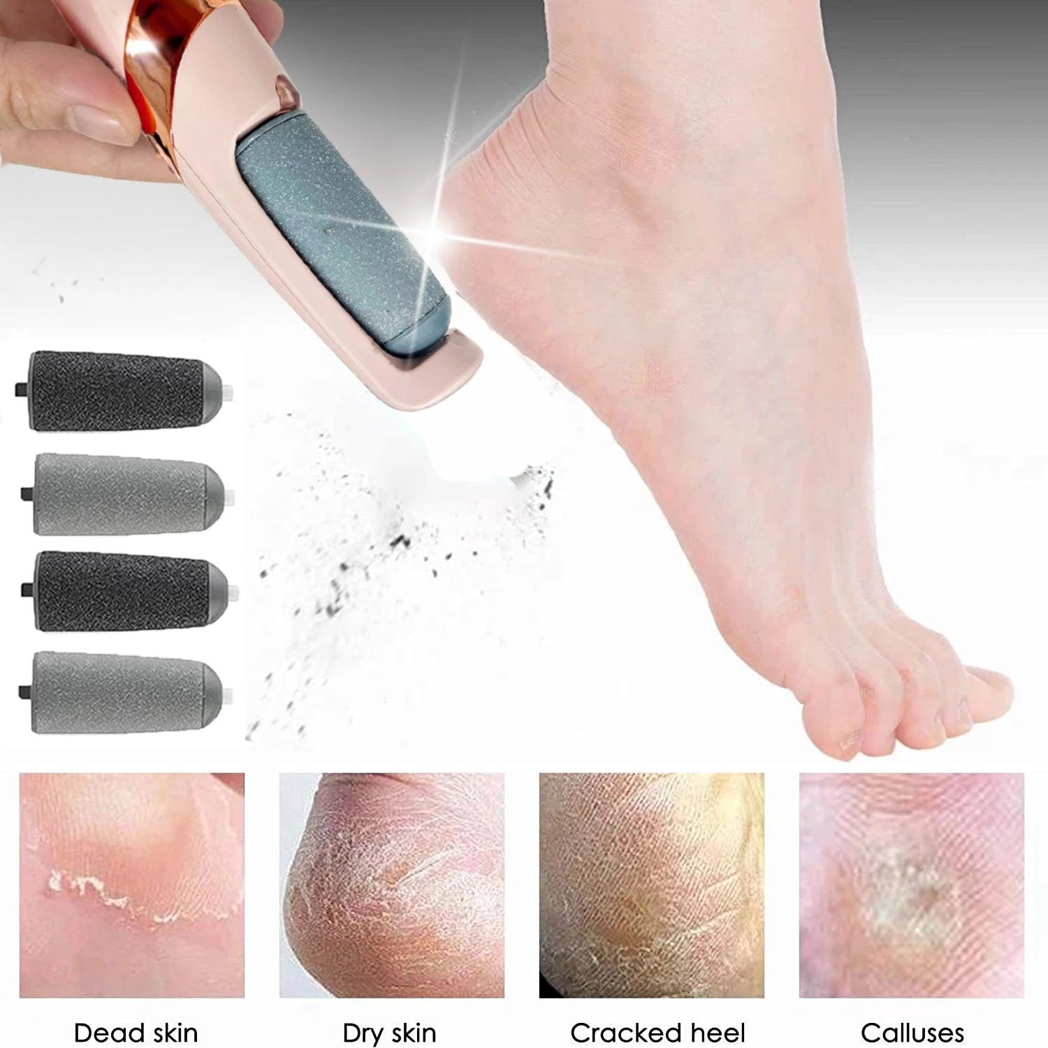 Tooluxe- Rechargeable Electric Foot File Pedicure Machine – Cosmetic Holic